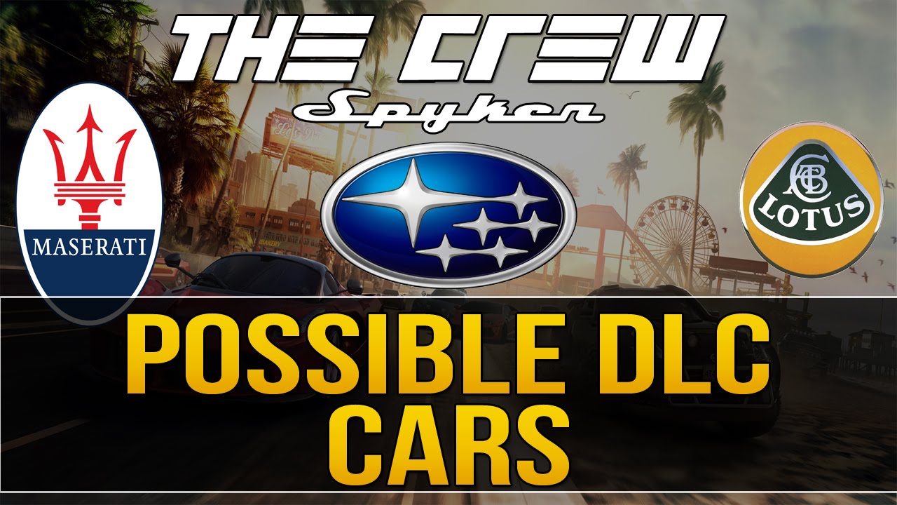 CONFIRMED DLC CARS?! | The Crew News - YouTube