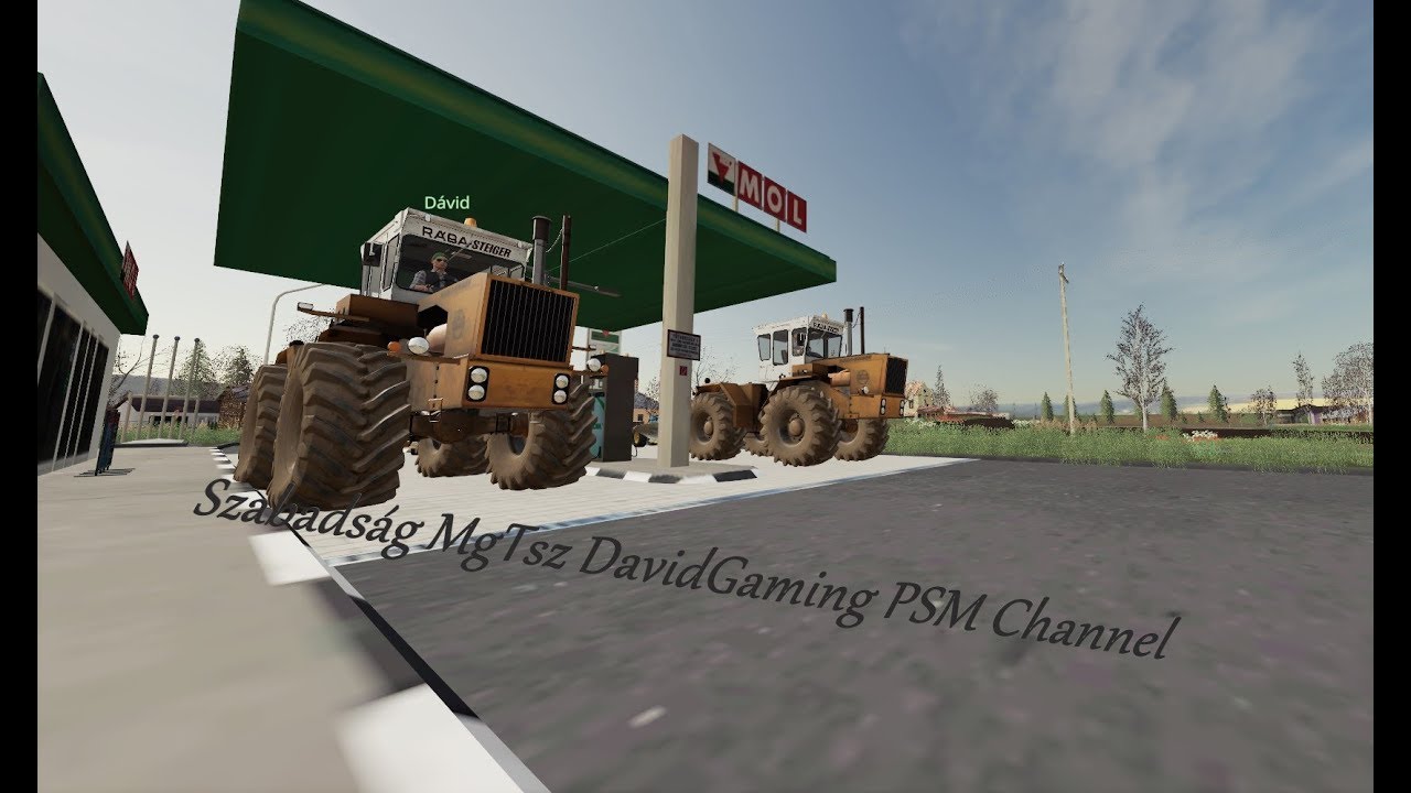 Fs19 Dávid Gaming PSM Channel Szabadság MgTsz proba stream - YouTube