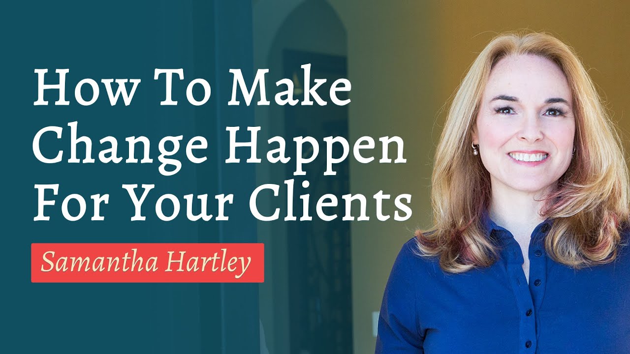 Influence: How to Make Change Happen for Your Clients - YouTube