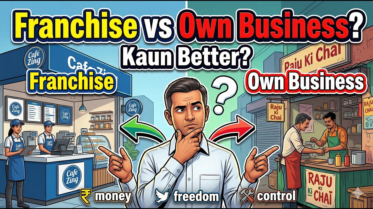 Franchise vs Own Business: 90% Log Yahin Galti Karte Hain! - YouTube