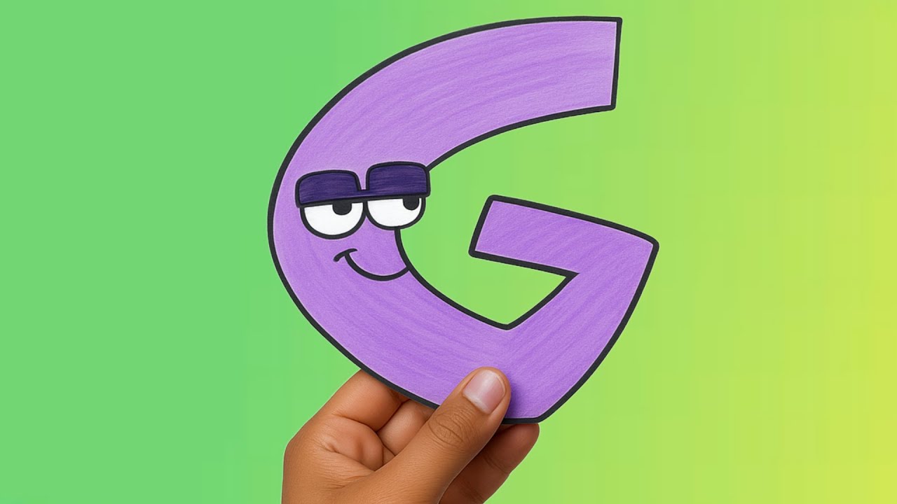 paper craft | Spanish Alphabet Lore G | Adrian Alphabet Lore - YouTube