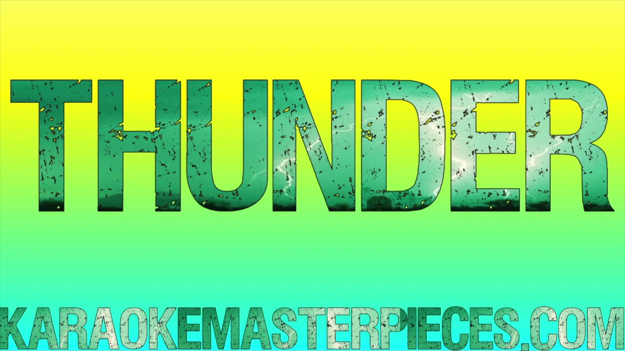 Thunder (Instrumental) Imagine Dragons [Karaoke Cover] Lyrics In ...