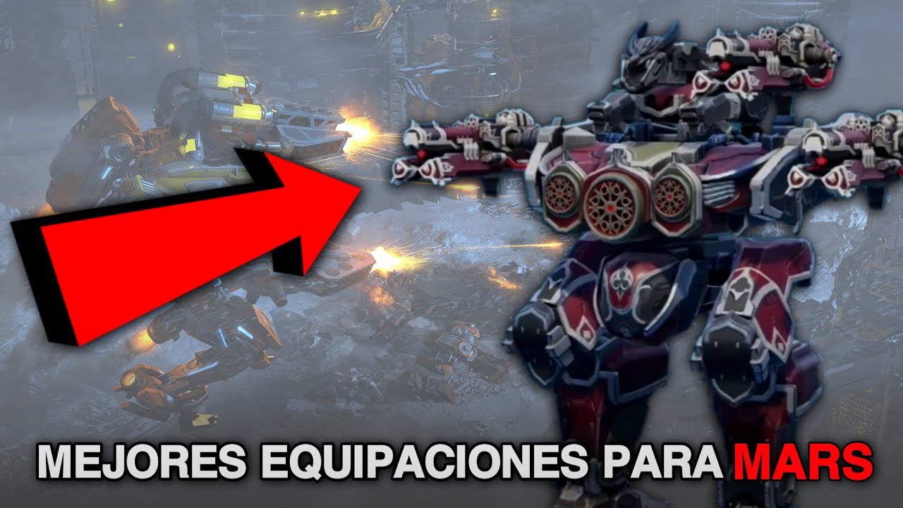 Top 3 Mejores Combinaciones Para Mars!🔥 | War Robots [WR] - YouTube