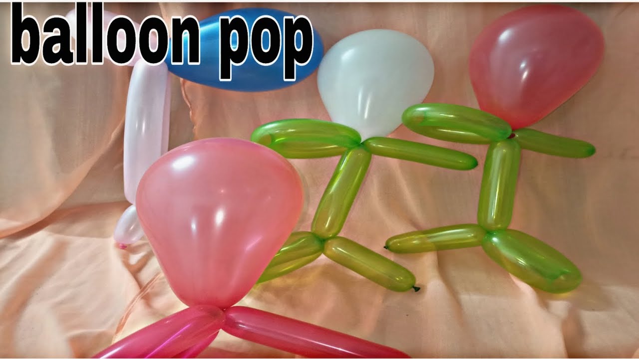 FAN with balloon pop baby balloon pop #balloon #fan #pop #baby || - YouTube