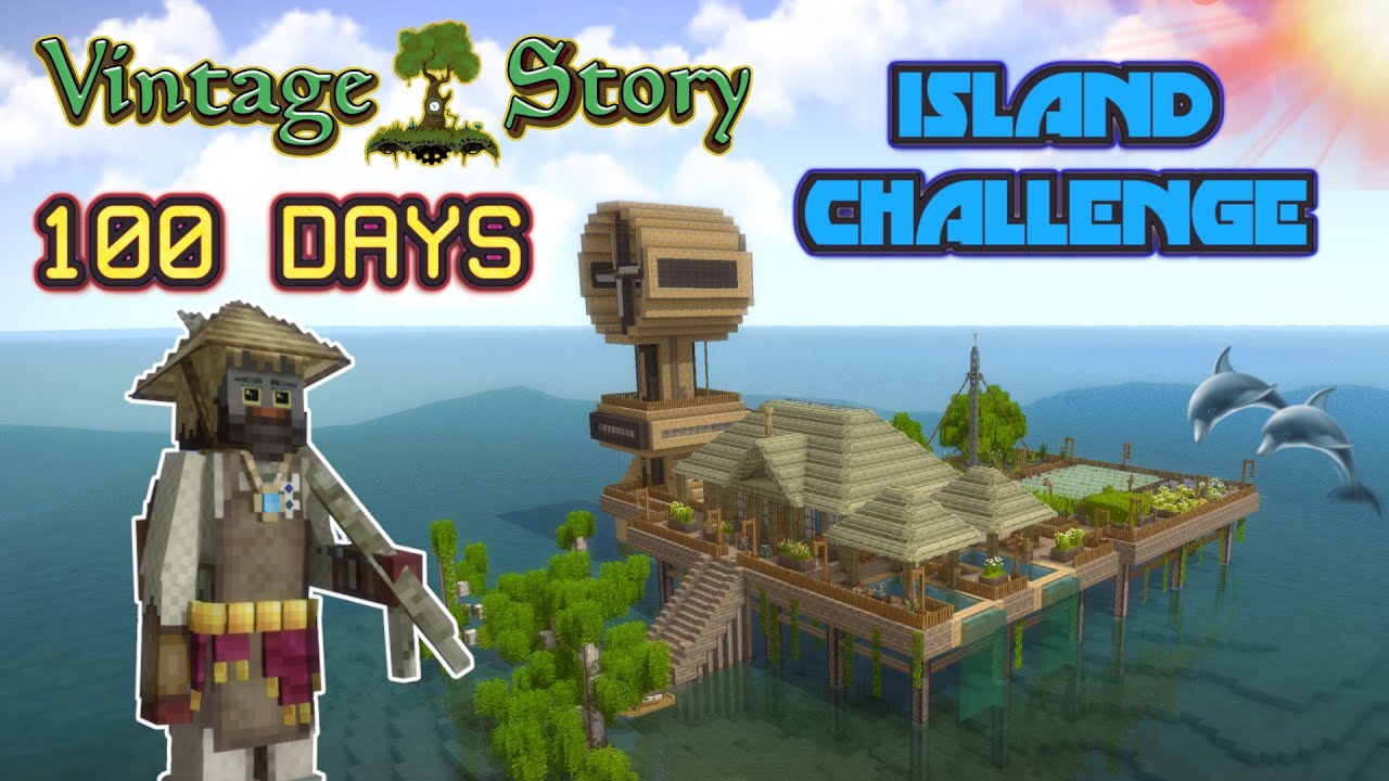 100 Days in Vintage Story: The Island Challenge (Hardcore Edition ...