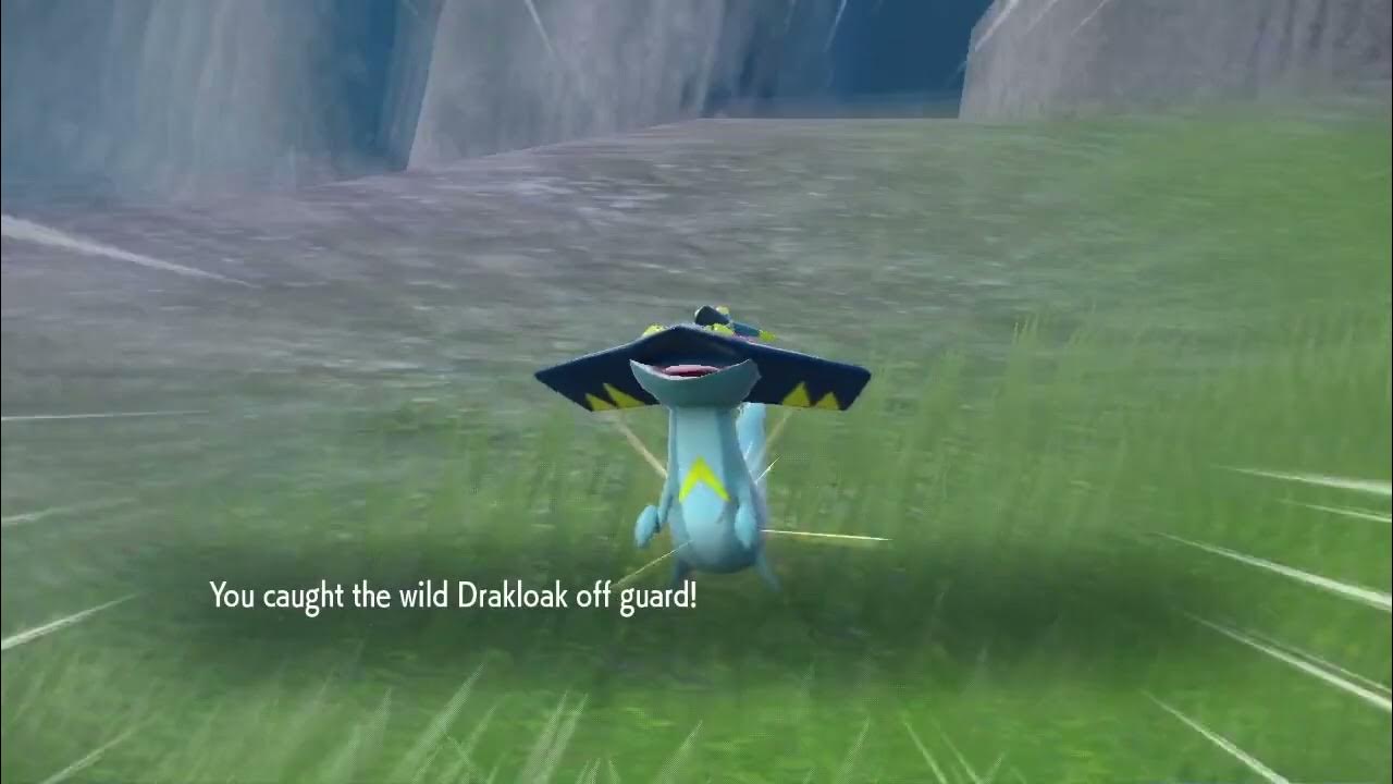 Shiny Drakloak in Pokemon Violet via Outbreak - YouTube