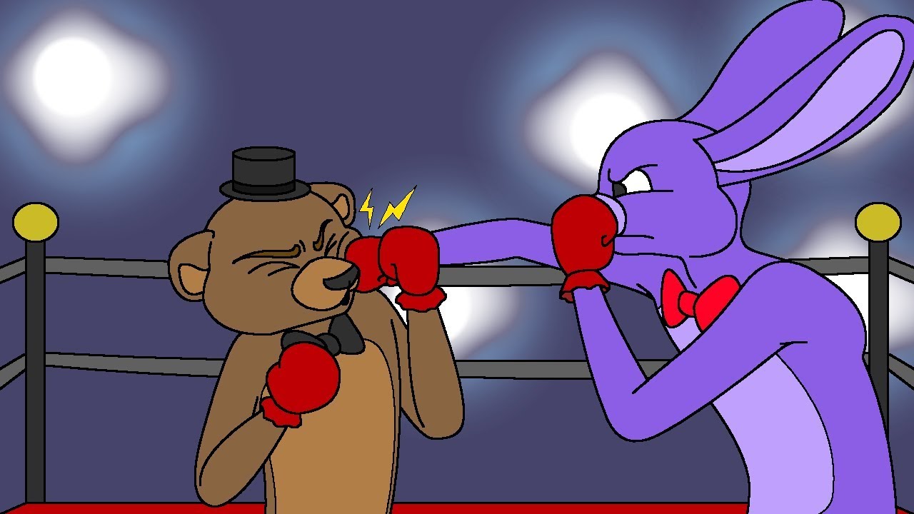 FreddyVsBonnie Animatronic Boxing Match! Minecraft FNAF Roleplay! - YouTube