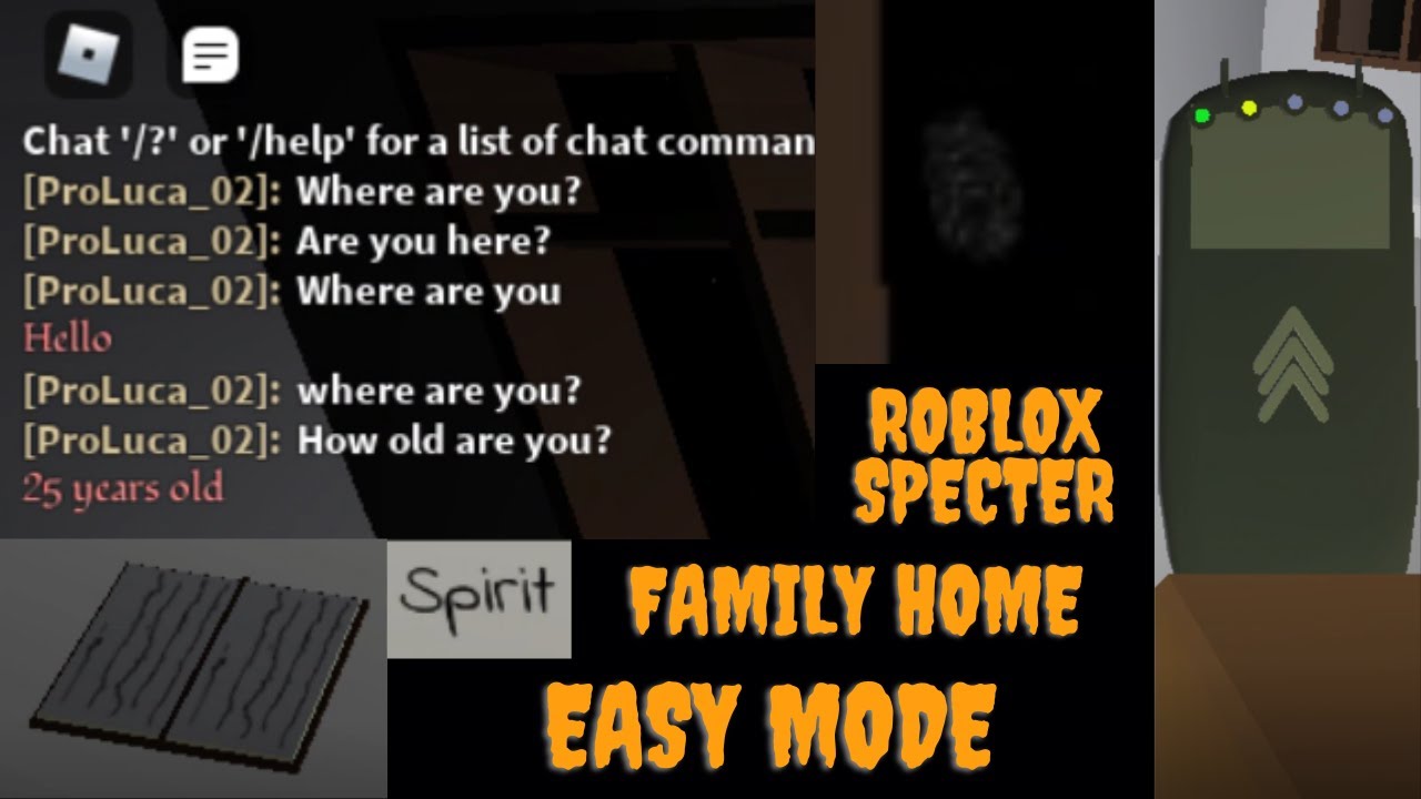 Roblox Specter Family home (easy mode) - YouTube