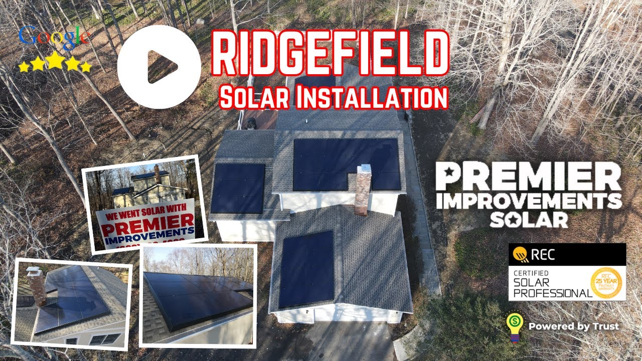 🚨 New Solar Panel Installation in Ridgefield, CT | 460W REC Panels ...