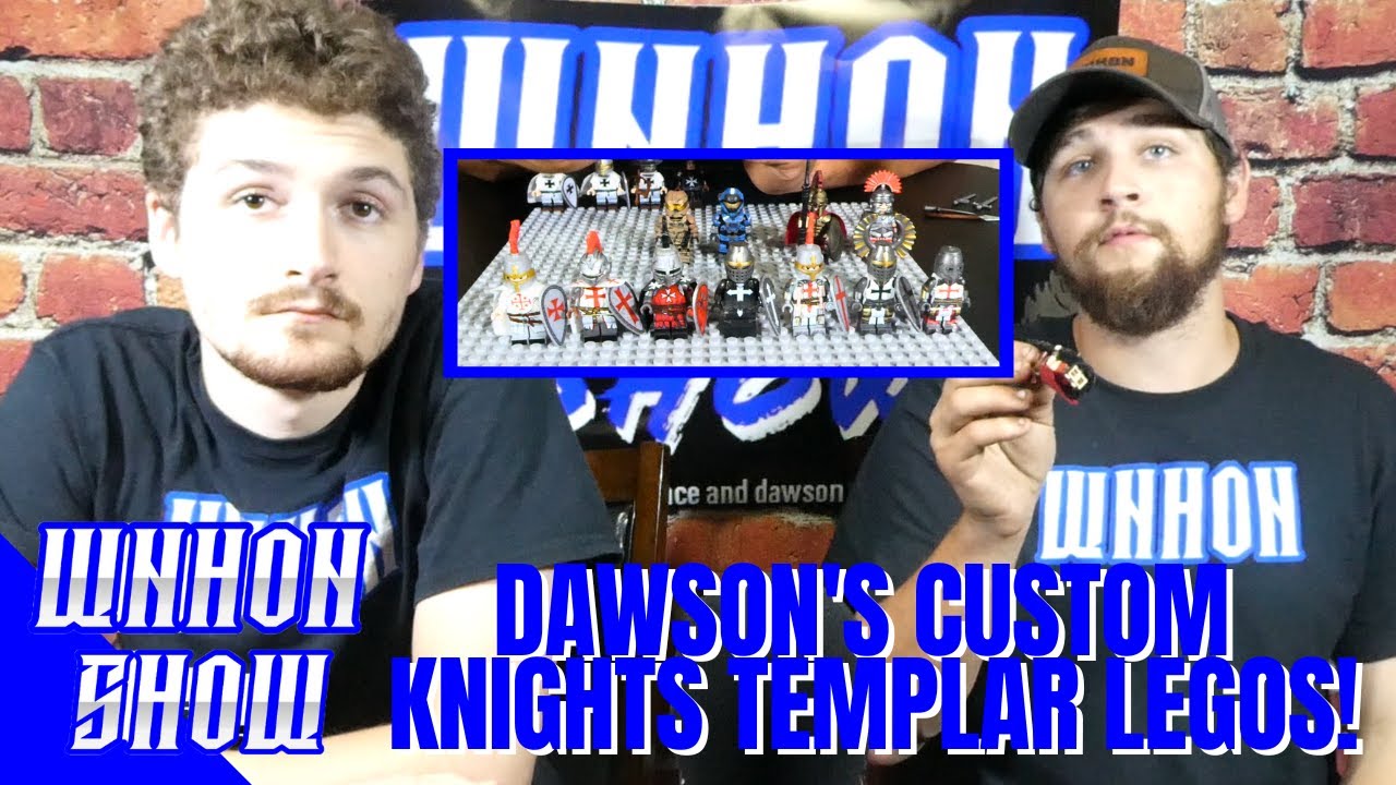 DAWSON'S CUSTOM KNIGHTS TEMPLAR LEGOS! | The WNHON Show Ep. 27 - YouTube