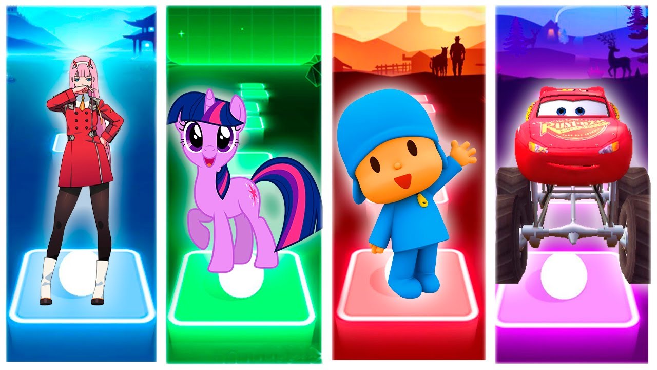 Phut Hon Vs My little pony Vs Pocoyo Vs Mcqueen - YouTube