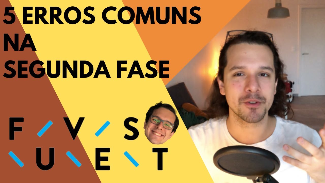 FUVEST - 5 erros comuns na segunda fase e como evitar! - YouTube