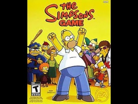 The Simpsons Game Gameplay Walkthrough w/ Commentary - YouTube