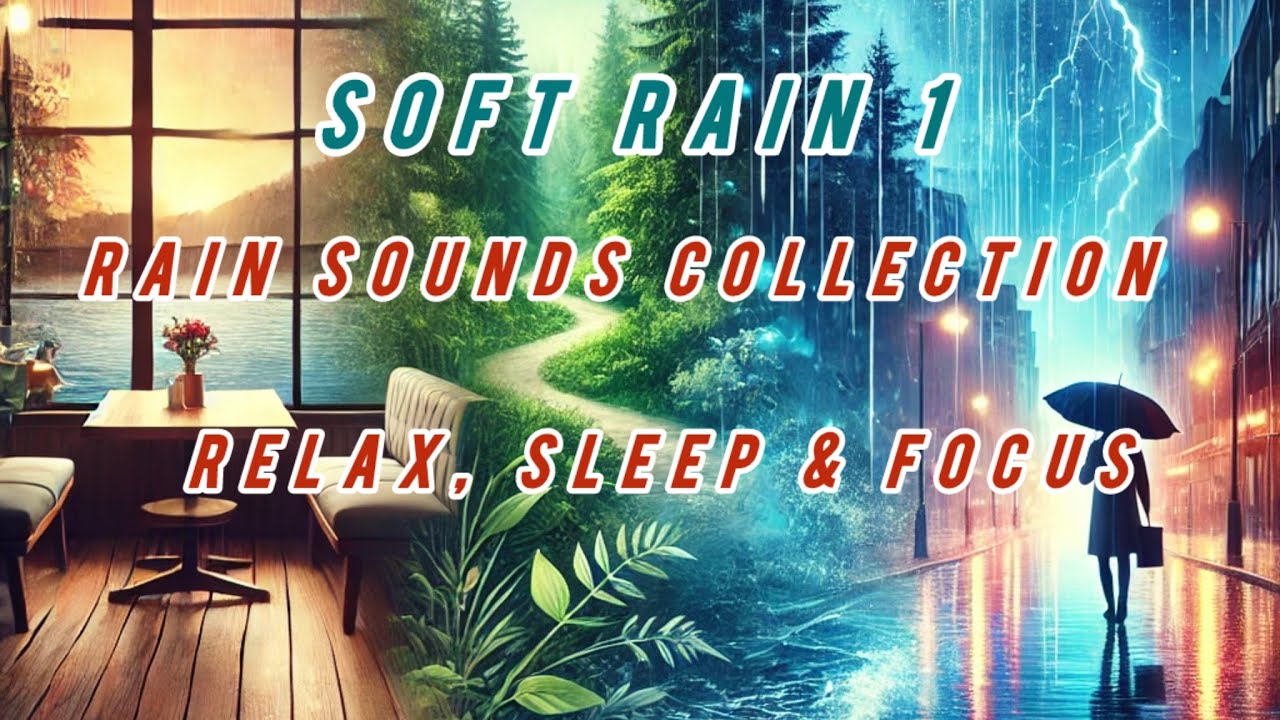 Soft Rain & Dark Night 🌧️ | Relaxing Rain Sounds for Sleep & Calm - YouTube
