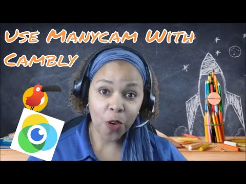 How to use Manycam When Teaching ESL on Cambly