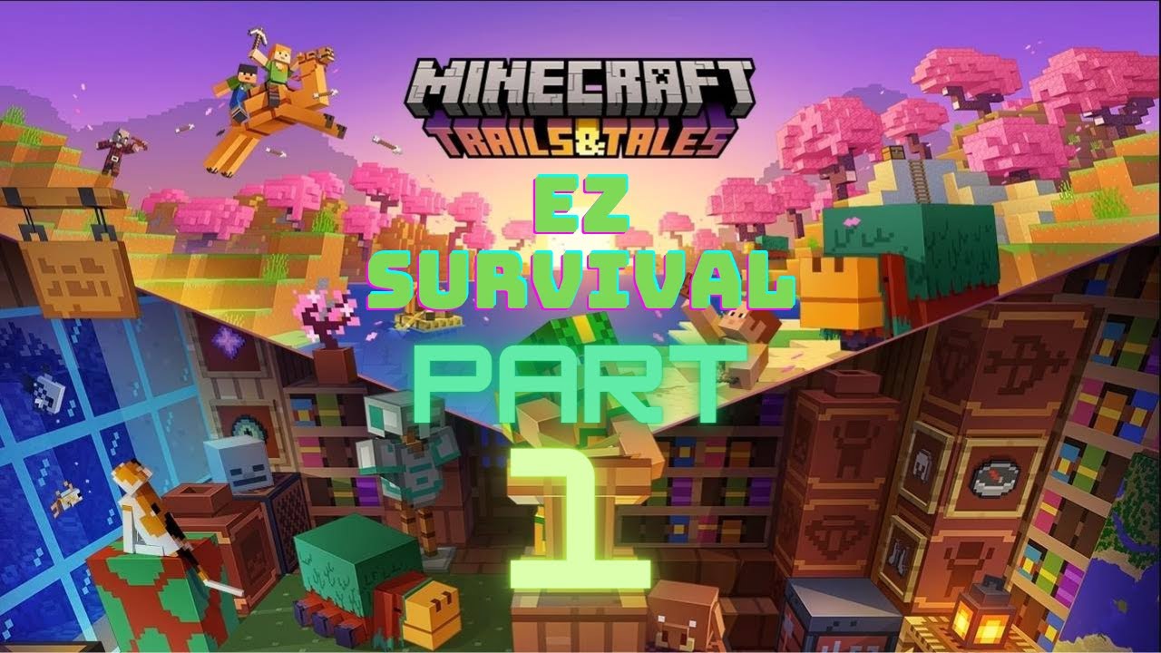 Minecraft EZ Survival - Part 1 - YouTube