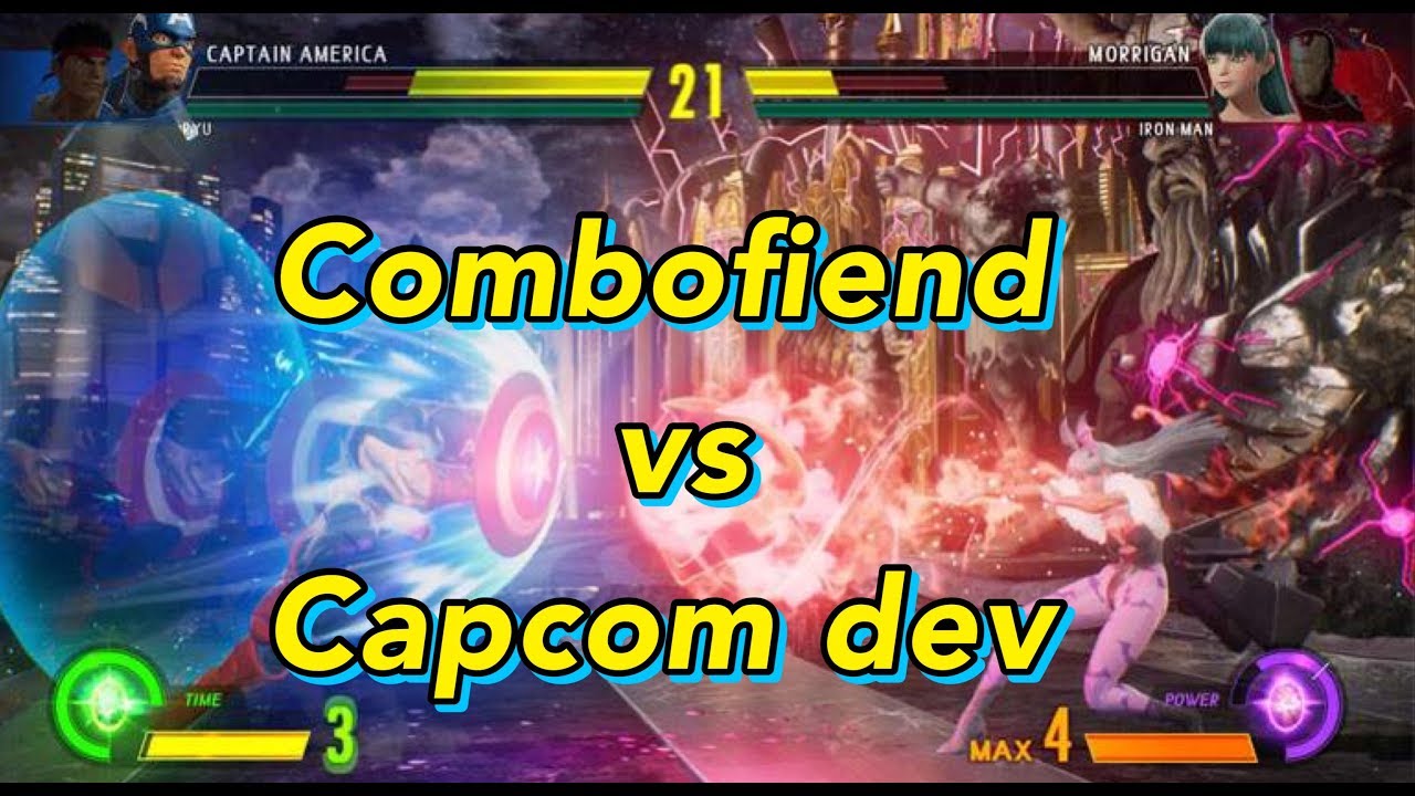 Marvel Vs Capcom Infinite Combo fiend vs Capcom dev - YouTube