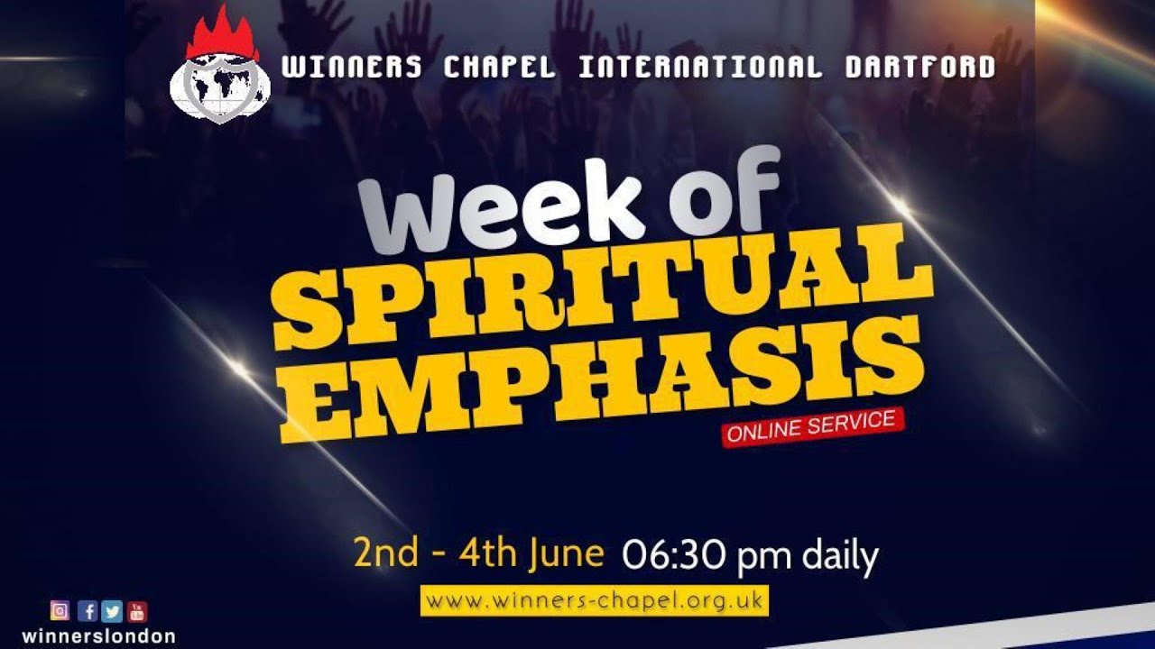 DAY2 WEEK OF SPIRITUAL EMPHASIS 3RD JUNE 2021 - YouTube