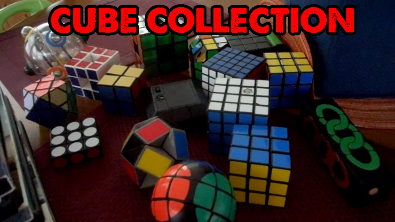 My Rubik's Cube Collection (August 19, 2015) - YouTube