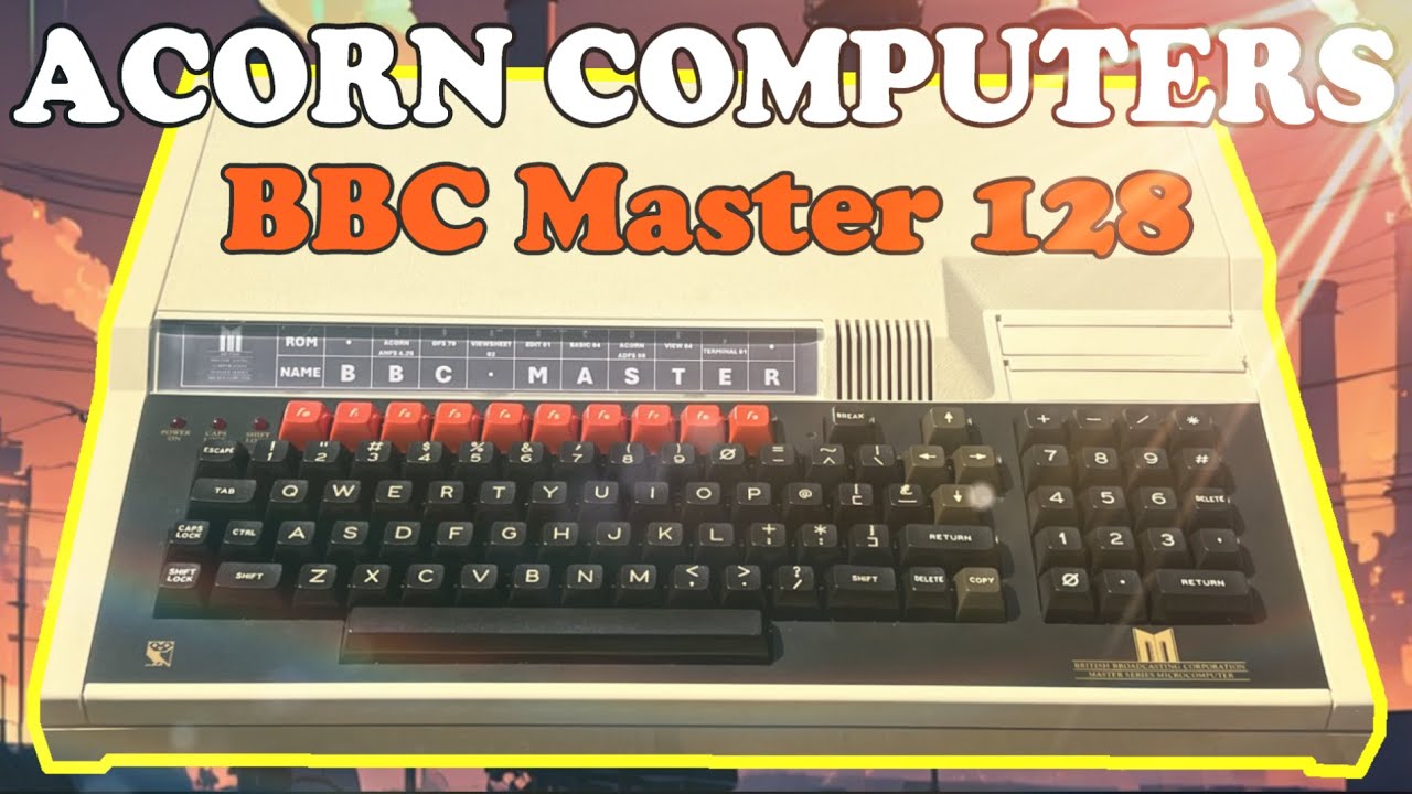 1986 Acorn Computers BBC Master 128 - Review, Fixes and Modern Mods ...