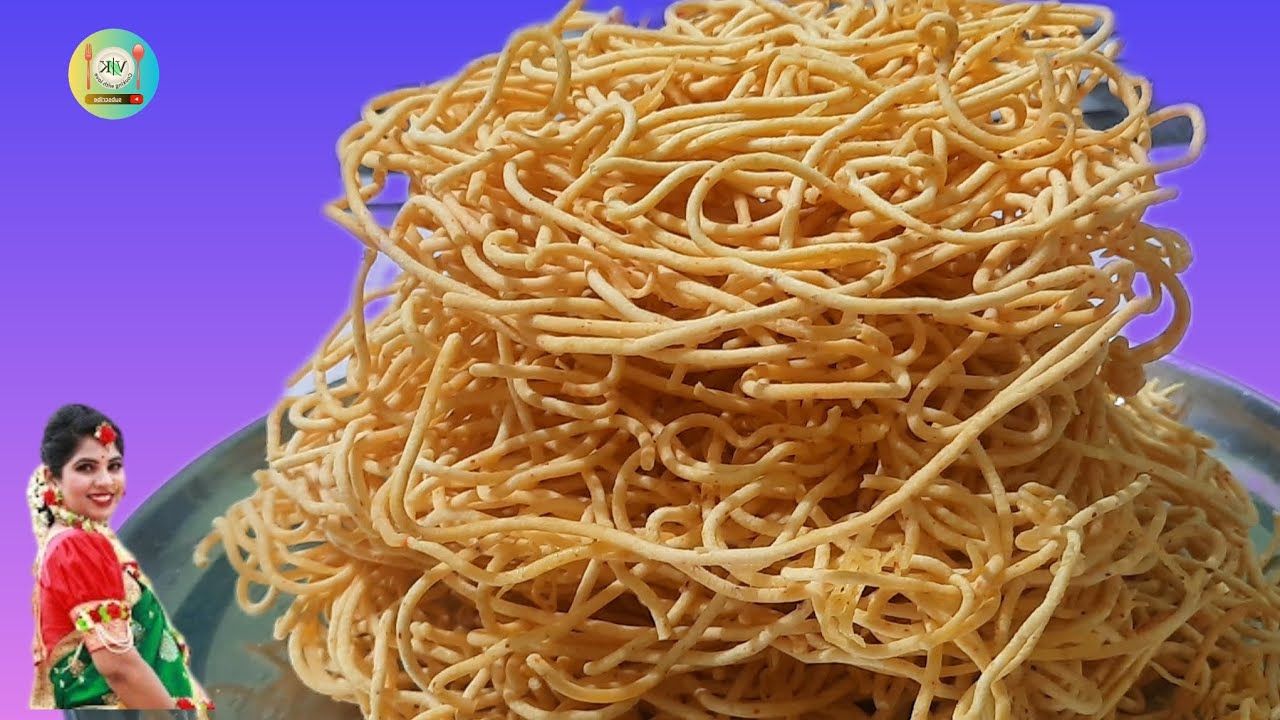 दिवाळी स्पेशल चमचमीत आलु शेव ।aloo shev।aloo bhujiya।aloo shev recipe ...