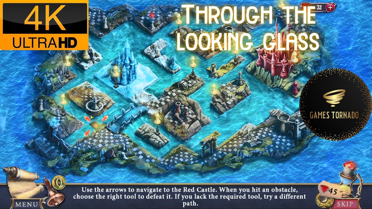 Map Puzzle: Through the looking glass | Walkthrough - YouTube