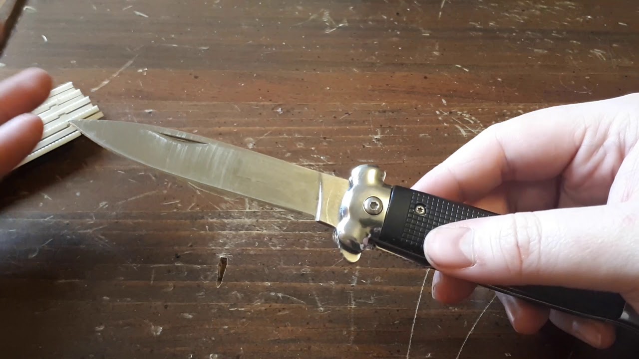 Striker "NATO MILITARY" folding knife review - YouTube