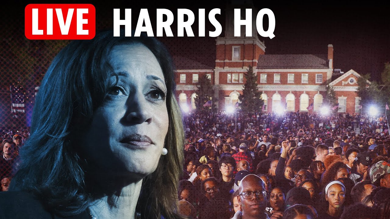 LIVE: Kamala Harris campaign co-chair in huge update at HQ in ...