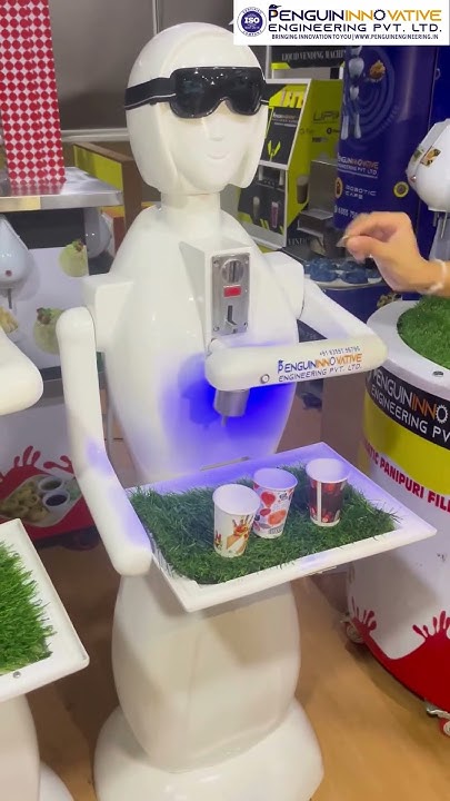 Automatic Vending Robot | Food serving Robot | Liquid Vending Robot# ...