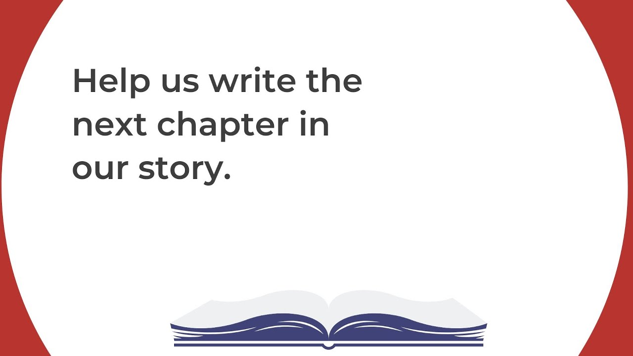 Help us write the next chapter. - YouTube