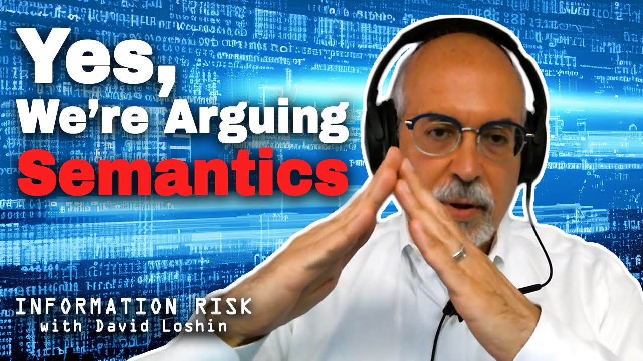Yes, We're Arguing Semantics - YouTube