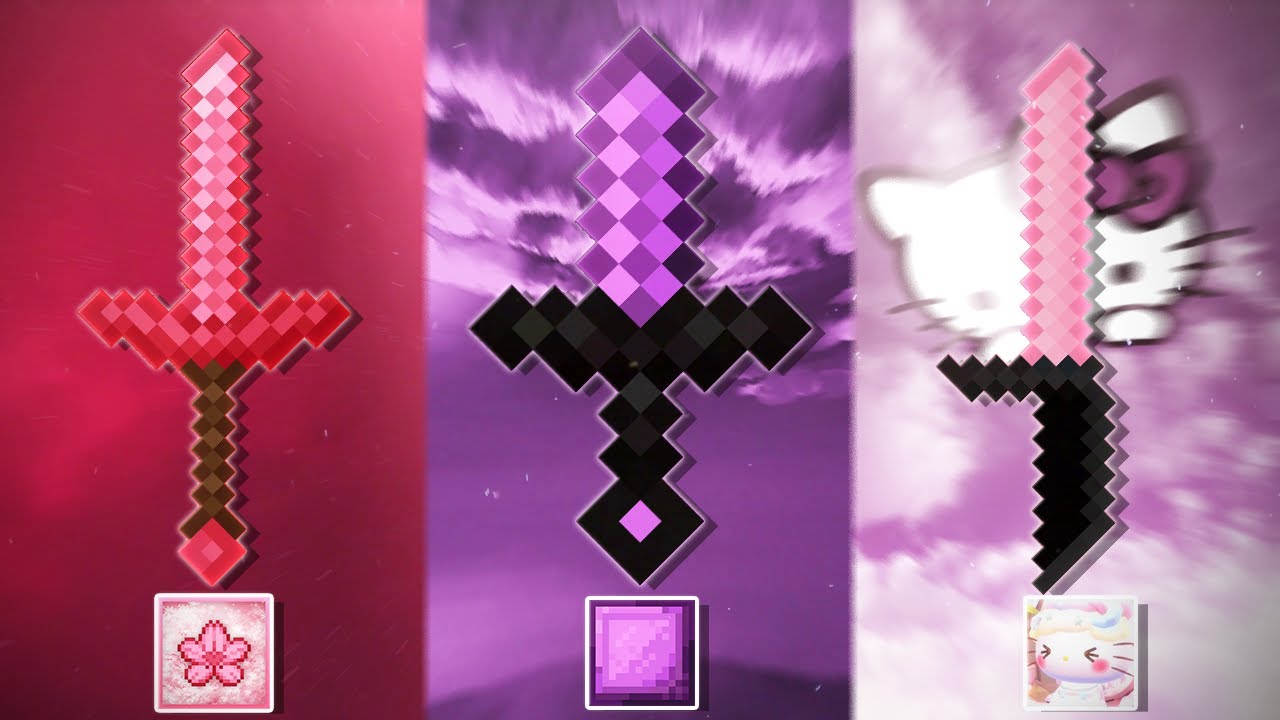TOP 3 MEJORES TEXTURE PACKS ROSA PARA BEDWARS 1.8.9 - 16x 32x [FPS ...