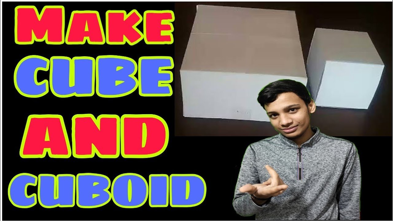 How To Make Cube And Cuboid With Paper Very Easy DIY Paper How To Make Cube And Cuboid With Paper Very Easy DIY Paper