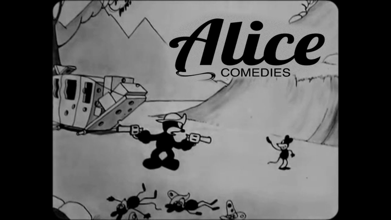 Alice In the Wooly West (1926 Alice Comedies) with Bootleg Pete - YouTube