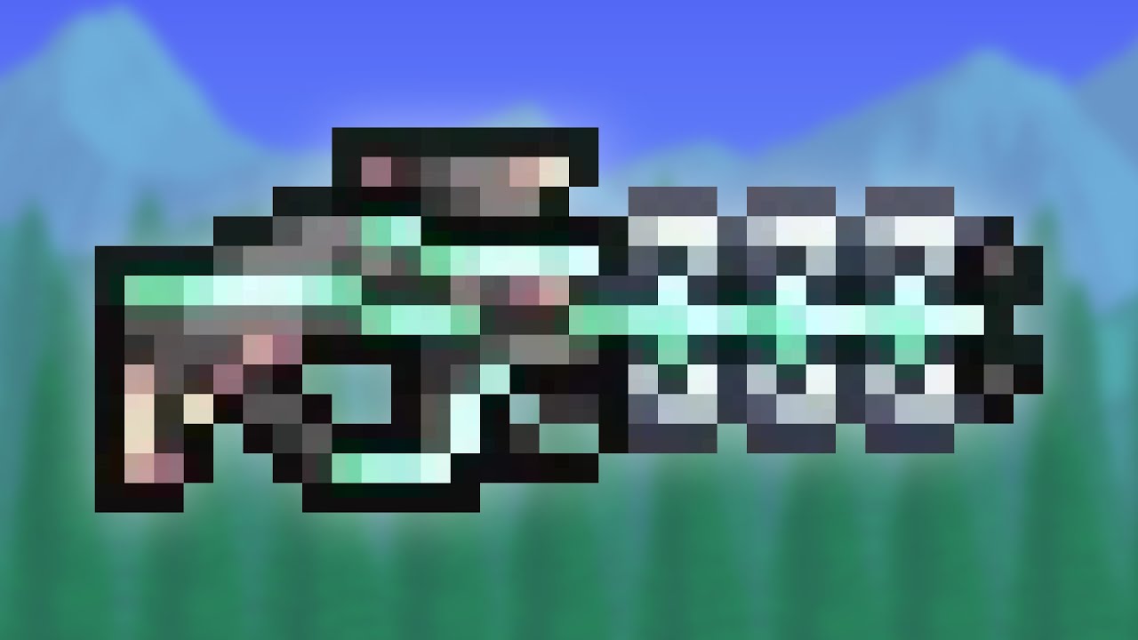 The Terraria Weapon that shoots a DEATH LASER... - YouTube