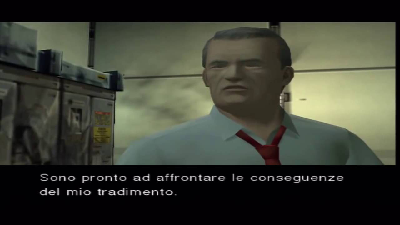 METAL GEAR SOLID 2 (ITA) PARTE 10:IL PRESIDENTE JOHNSON - YouTube