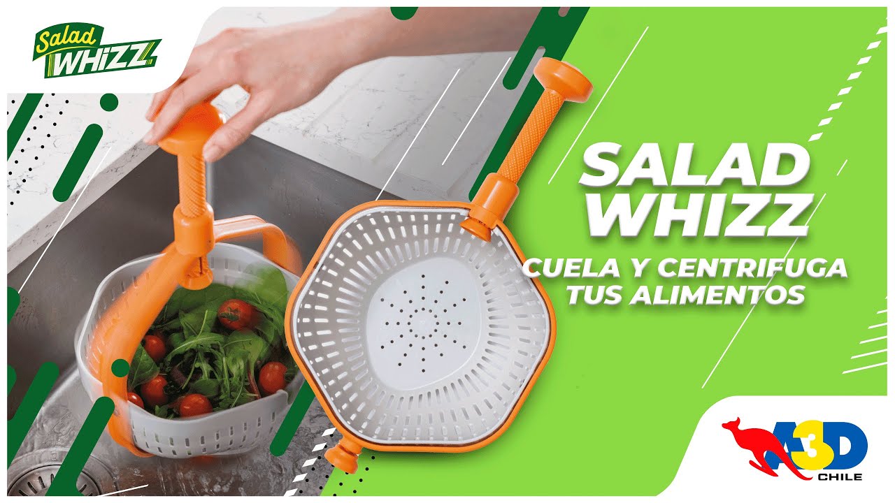 Centrifuga de verduras Salad Whizz | Más que un colador de verduras ...
