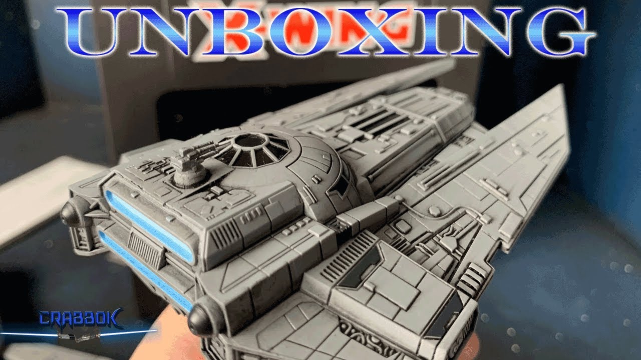 X-Wing- VT-49 Decimator Unboxing and Review - YouTube
