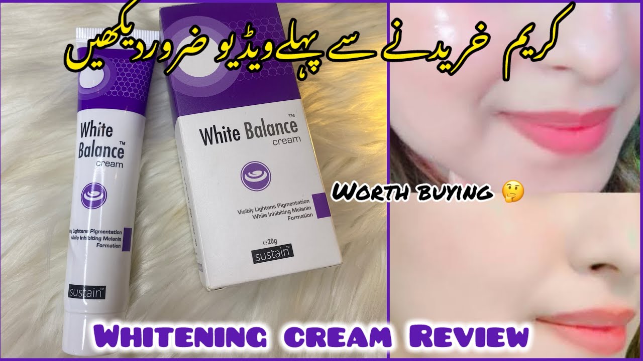 “My Honest Experience with White Balance Cream”| Best medicated ...