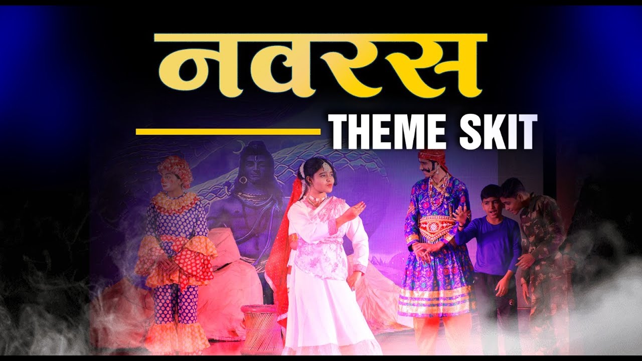 Nav Ras Theme Skit Perform by Gurukulites | Jazba 2023 | Best ...