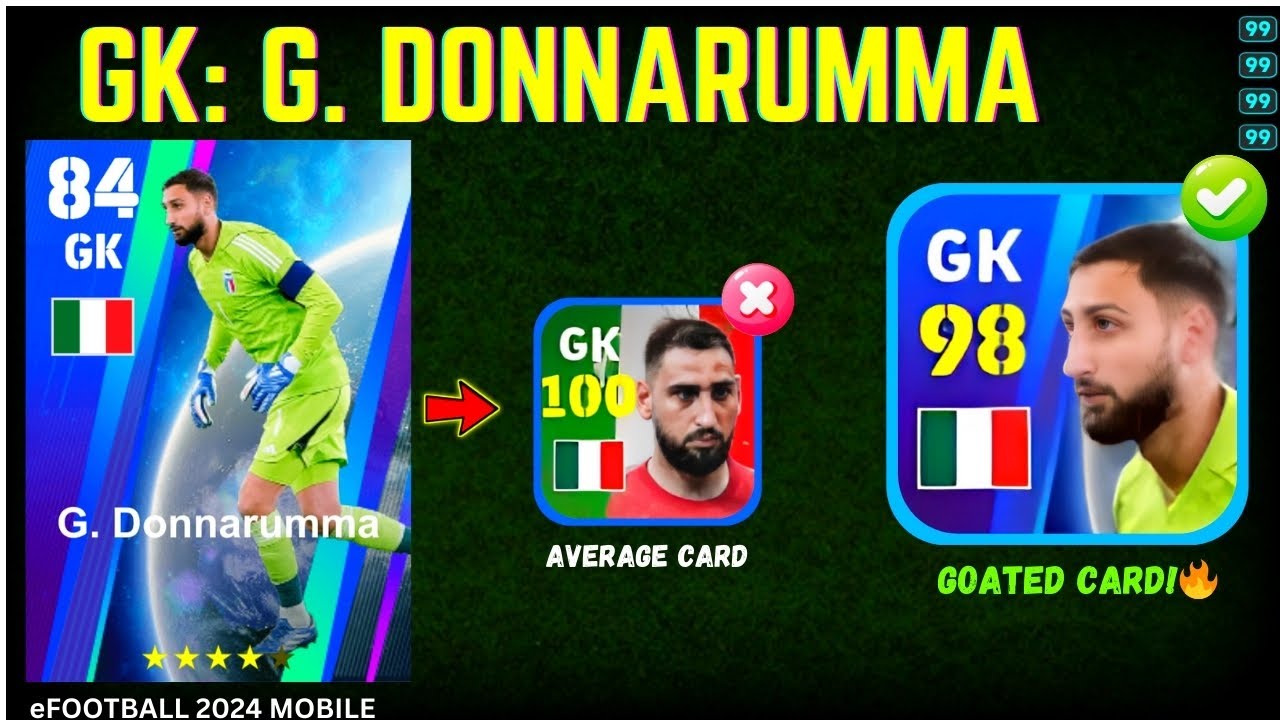New G. DONNARUMMA Best Training Guide..!💯🔥 | Donnarumma Efootball 24 ...
