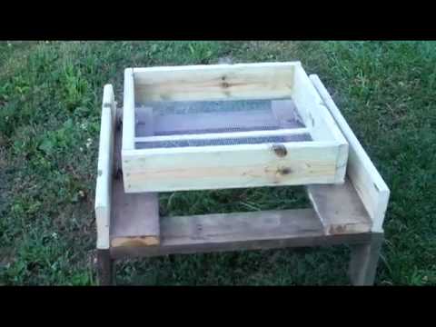Homemade Dirt Sifter - YouTube