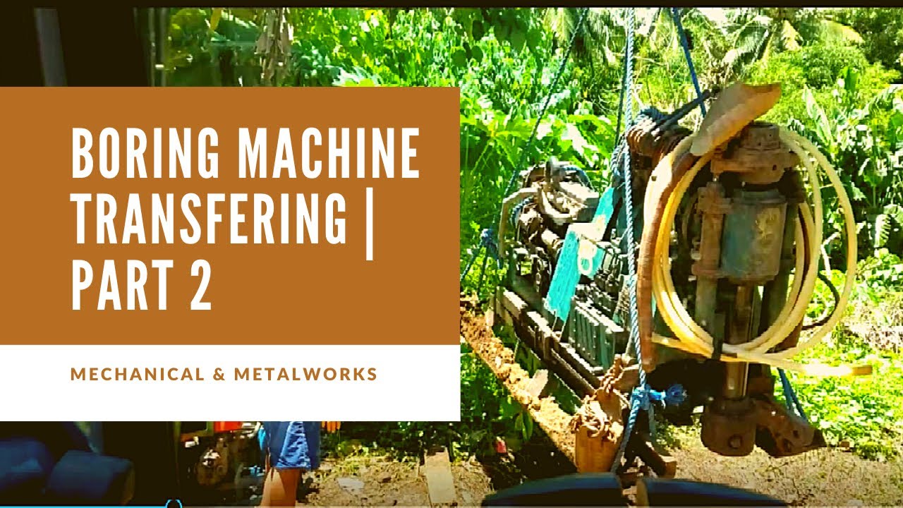 BORING MACHINE (Soil Test | Part#2) - YouTube