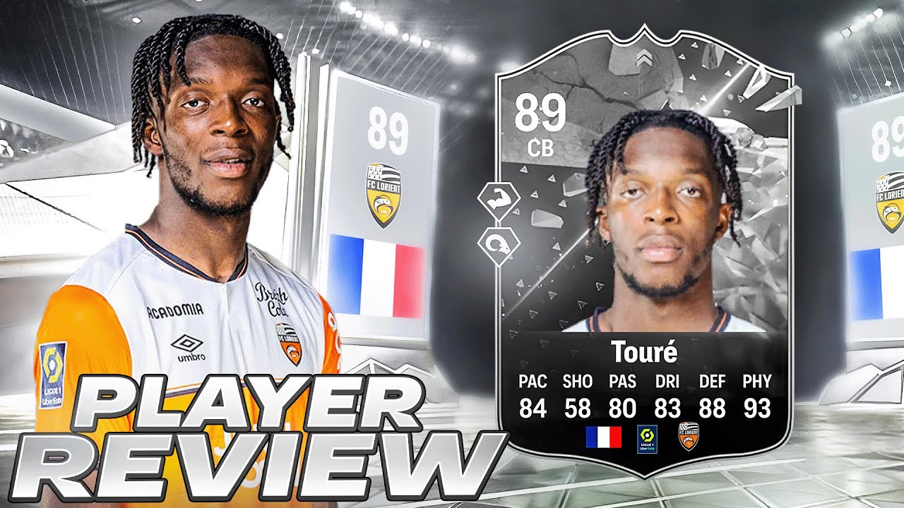 A 6'9 CENTERBACK!?😱89 SHOWDOWN ISAAK TOURE SBC PLAYER REVIEW - EA FC 24 ...