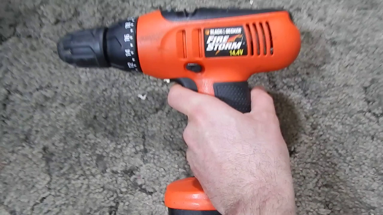 CRAFTSMAN FIRESTORM DRILL 14 4 VOLT HOW TO TEST AND REVIEW MIDDLEMAN ...