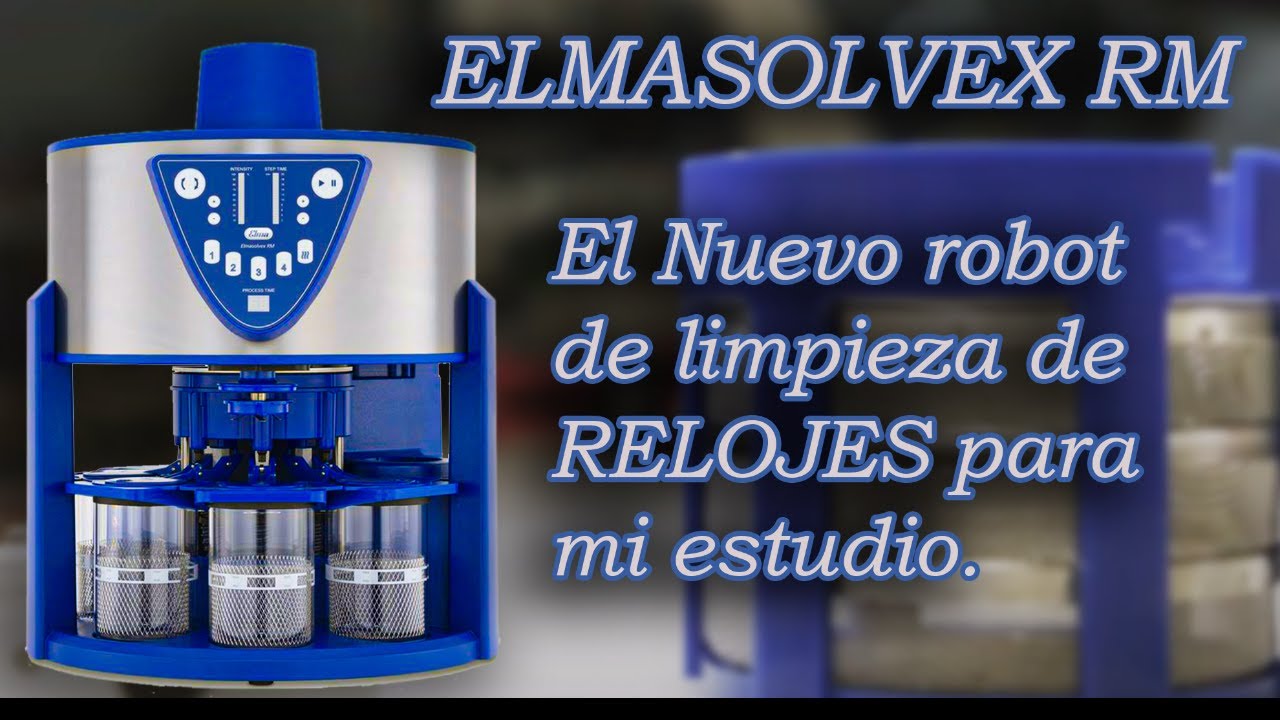 Elmasolvex Rm Máquina de limpieza de Relojes | Unboxing - YouTube