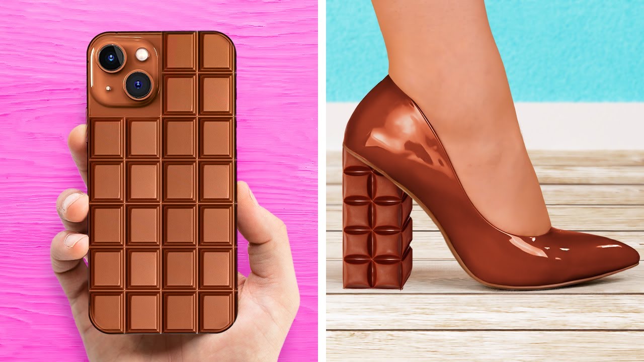 HOW TO SNEAK FOOD LIKE A PRO | Creative Ways To Cook Edible Objects And ...