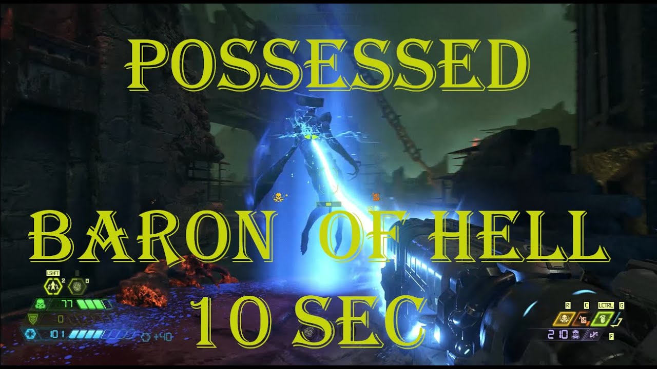 Possessed Baron of Hell in 10 Seconds DOOM Eternal The Ancient Gods One ...