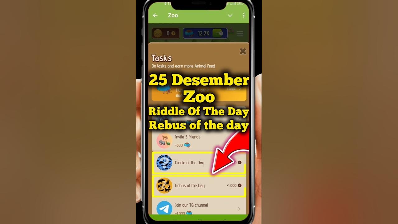 Riddle Of The Day Zoo 25 December | Zoo Riddle Of The Day | Riddle Of The Day X Empire - YouTube