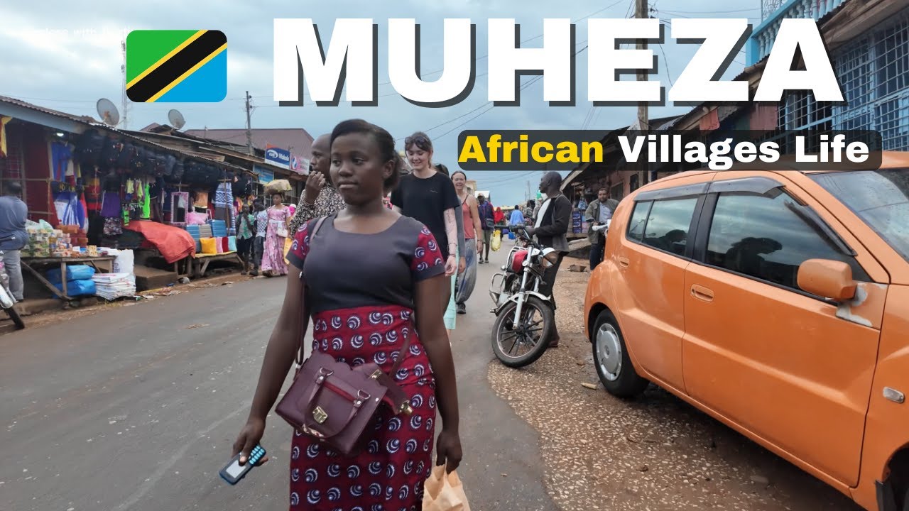 African Village life | Market Day in Muheza Tanzania - YouTube